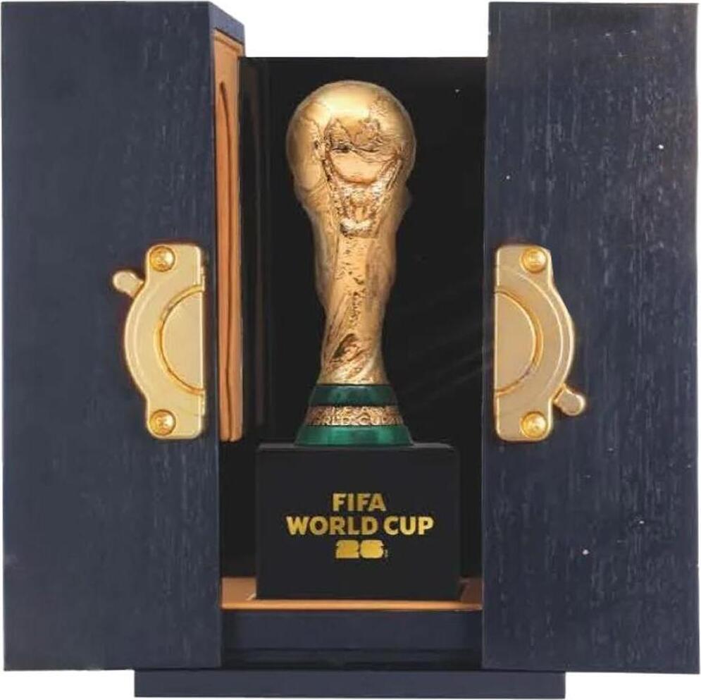 FIFA WORLD CUP TROPHY 1 Kg Kilo Silver Statue 2025 BU-Brilliant ...