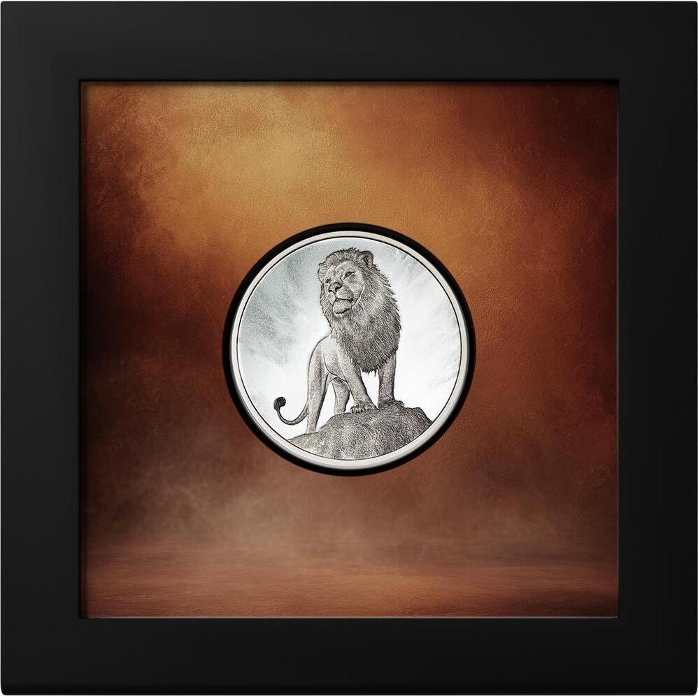 5 Dollars PRIDE Seven Deadly Sins Lion 1 Oz Silver Coin 5$ Cook Islands ...