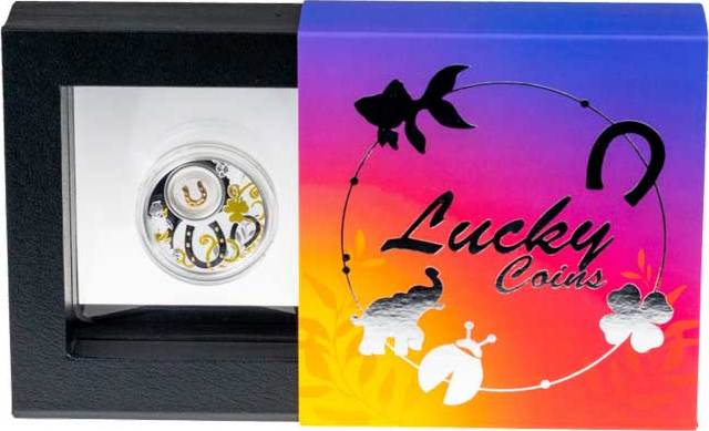 HORSESHOE Lucky Silver Coin 500 Francs Cameroon 2020 Proof | MA-Shops