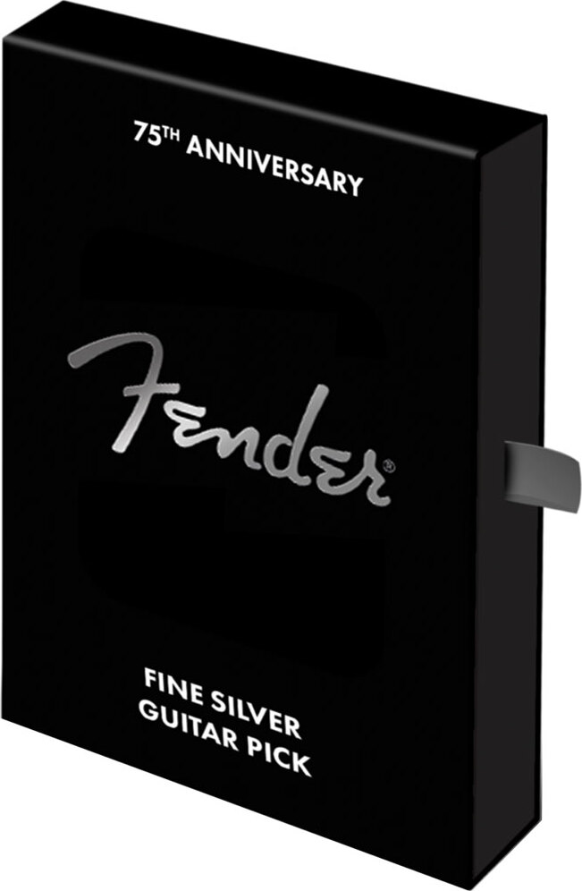 2 Dollars FENDER Plectrum Triangular 75th Anniversary 1 Oz Silver Coin ...