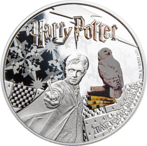 5 Dollars HARRY POTTER Set 3x1 Oz Silver Coins 5$ Samoa 2021 Proof | MA ...