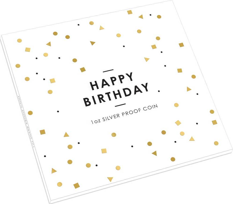 1 Dollar HAPPY BIRTHDAY 1 Oz Silver Coin 1 Australia 2022 Proof MA Shops 1 Dollar HAPPY BIRTHDAY 1 Oz Silver Coin 1 Australia 2022 Proof MA Shops