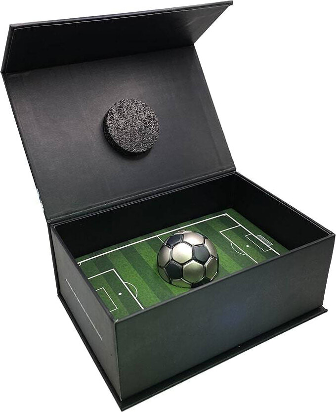 SOCCER BALL Spherical Silver Coin 5000 Francs Chad 2022 Antique Finish ...