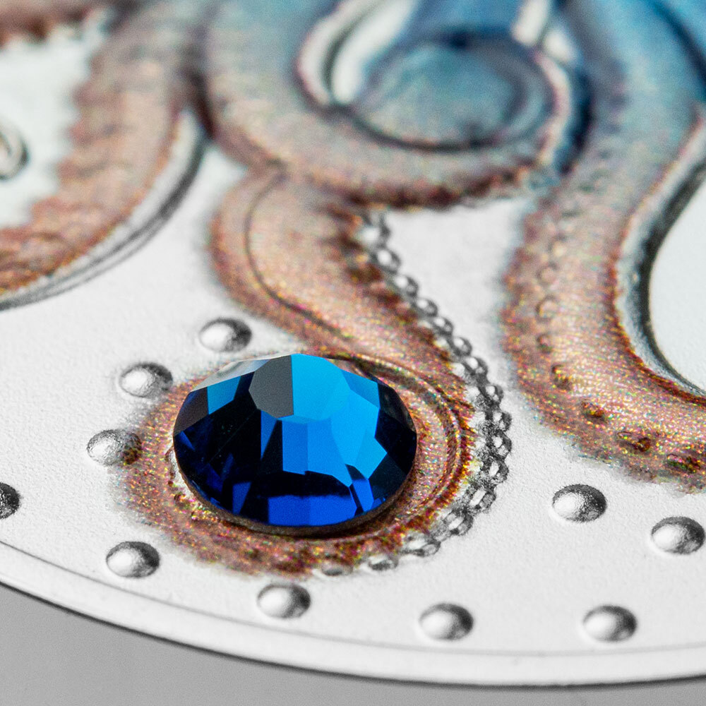 OCTOPUS Silver Coin 500 Francs Cameroon 2022 Proof | MA-Shops