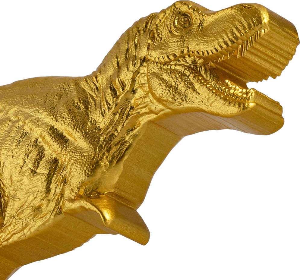 TYRANNOSAURUS DISSECTED T REX Gilded Jurassic 3 Oz Silver Coin 15000 ...