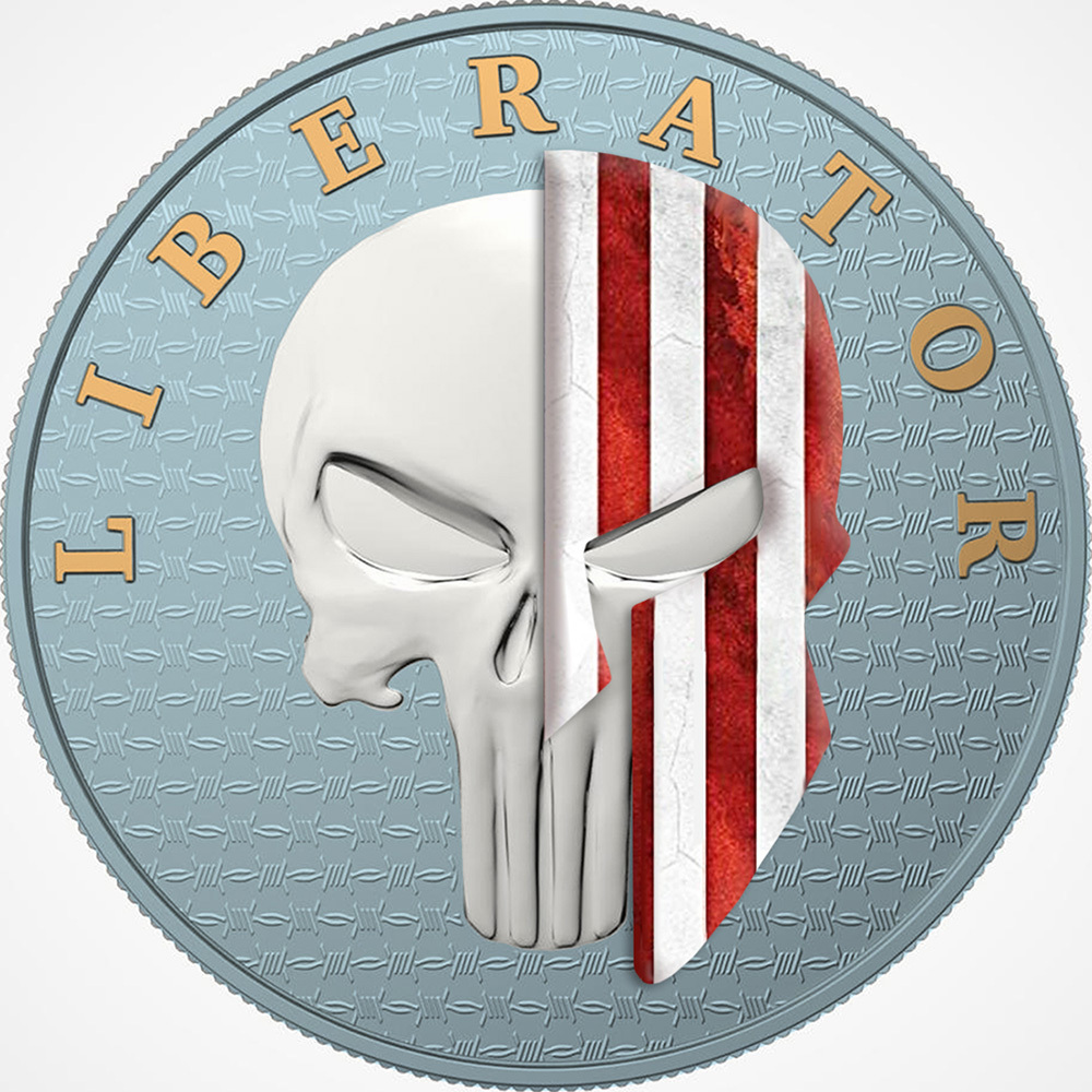 LIBERATOR Set 2x1 Oz Silver Coins 1 Soul The Dark Side 2021 | MA-Shops