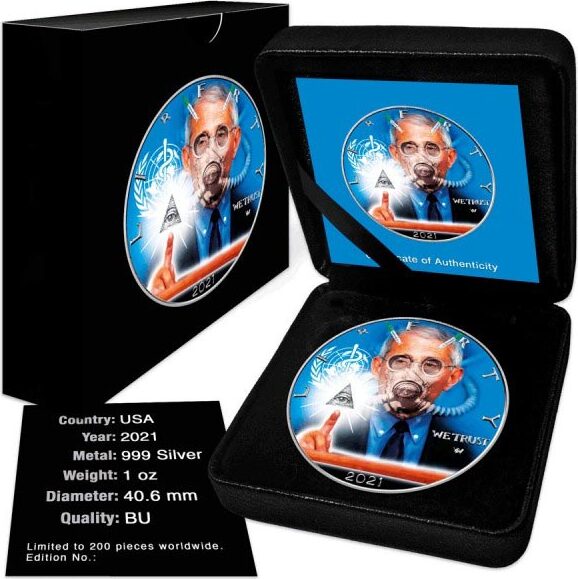 United States 1 Dollar DEEP STATE II LETHAL INJECTION American Eagle 1 ...