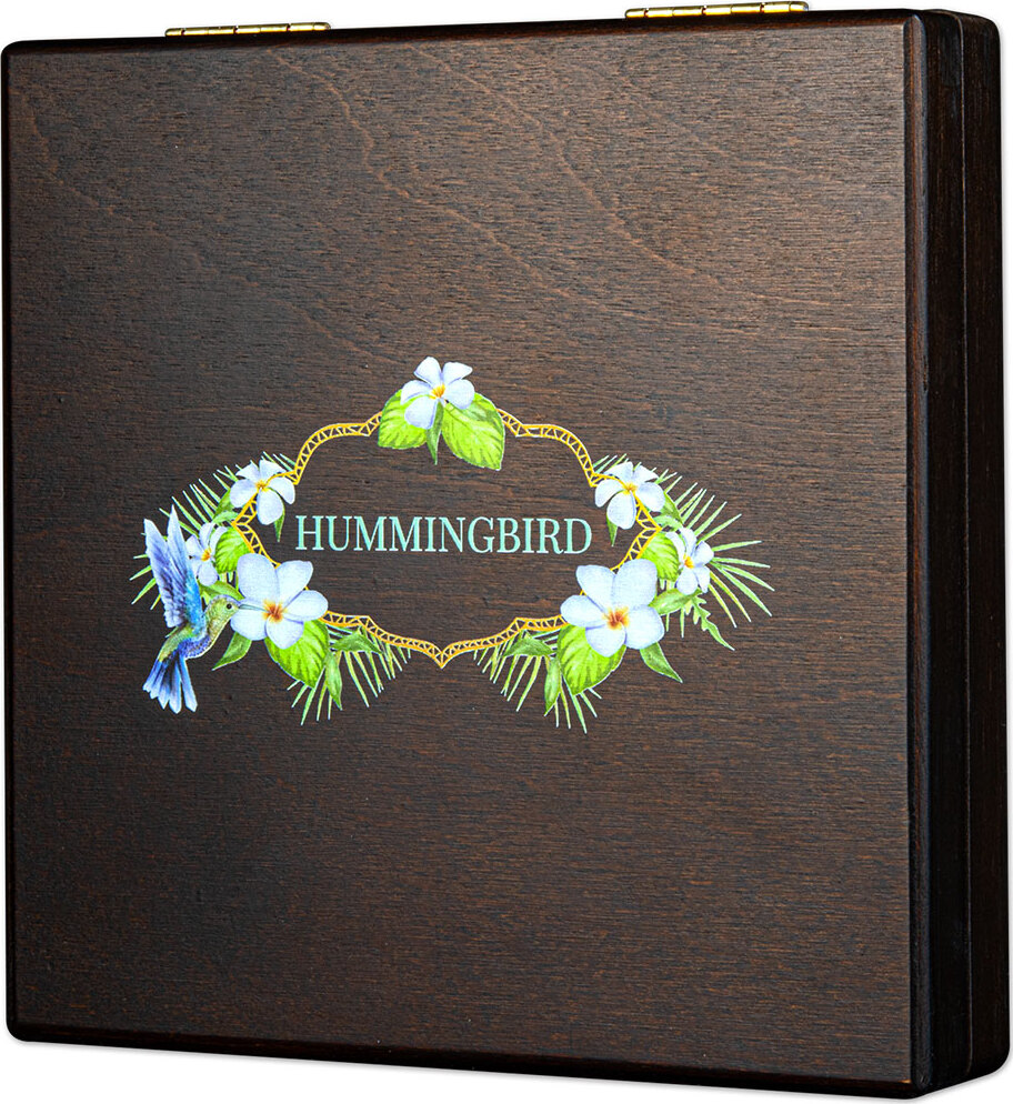 HUMMINGBIRD Silver Coin 50 Vatu Vanuatu 2023 Antique Finish | MA-Shops