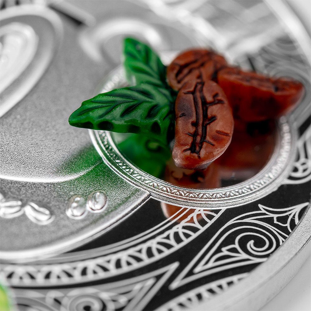 1 Dollar COFFEE BREAK Silver Coin 1$ Niue 2023 Proof | MA-Shops