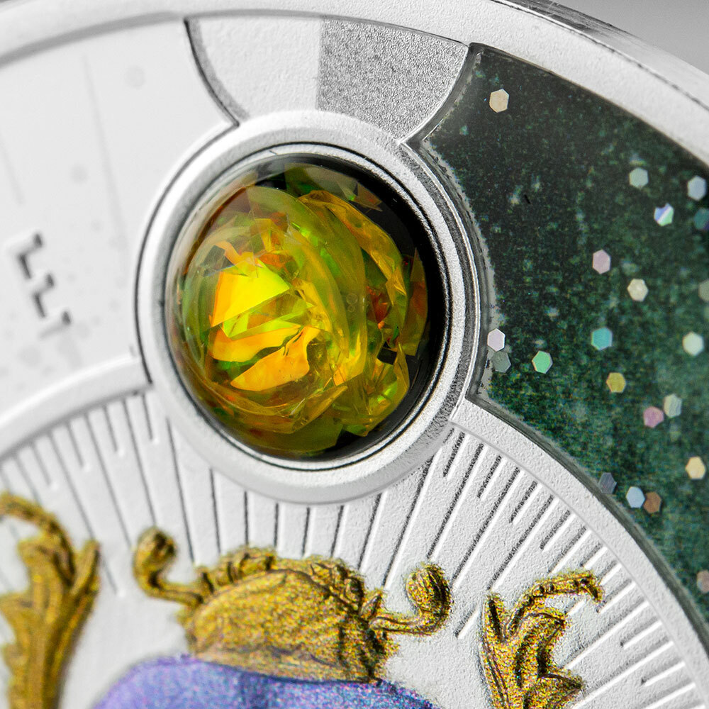 2 Dollars DUNG BEETLE Scarab Luck Silver Coin 2$ Niue 2022 Proof | MA-Shops