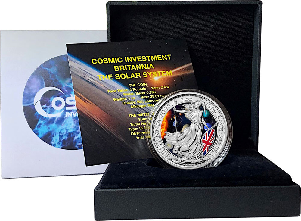 SOLAR SYSTEM Cosmic Investment United Kings of Astronomy 1 Oz Silver ...