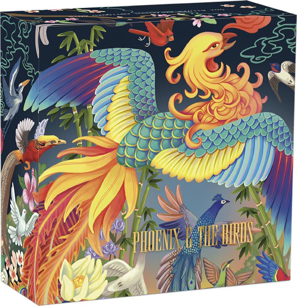 5 Dollars PHOENIX AND BIRDS 5 Oz Silver Coin 5$ Tuvalu 2023 Antique ...