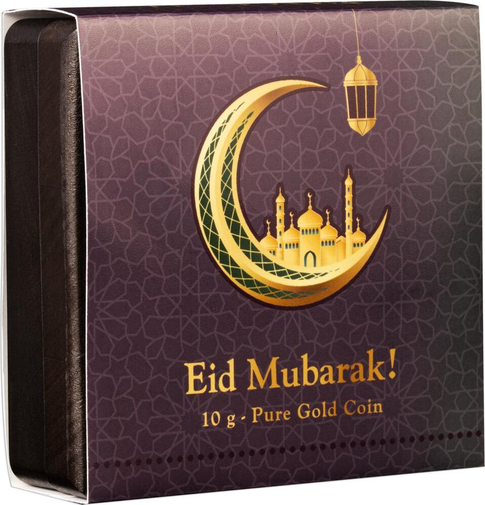 EID AL FITR Eid Mubarak End of Ramadan Gold Coin 1000 Francs Djibouti ...