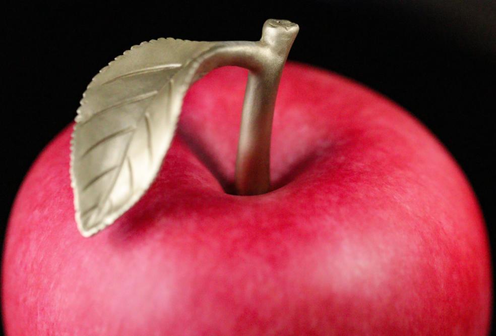 Cameroon APPLE 3D Do Not Eat Copper Coin 100 Francs Cameroun 2025 BU ...