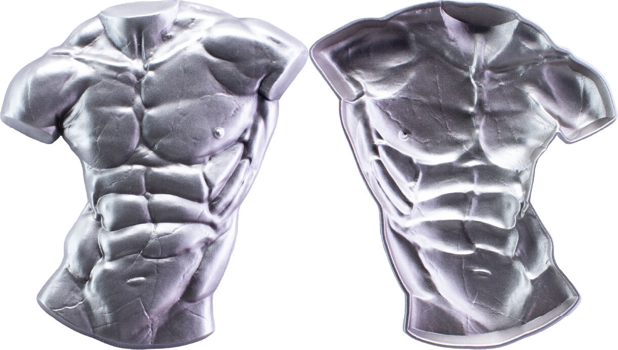 TORSO Body Stackable 2 Oz Silver Stacker 2023 Antique Finish | MA-Shops