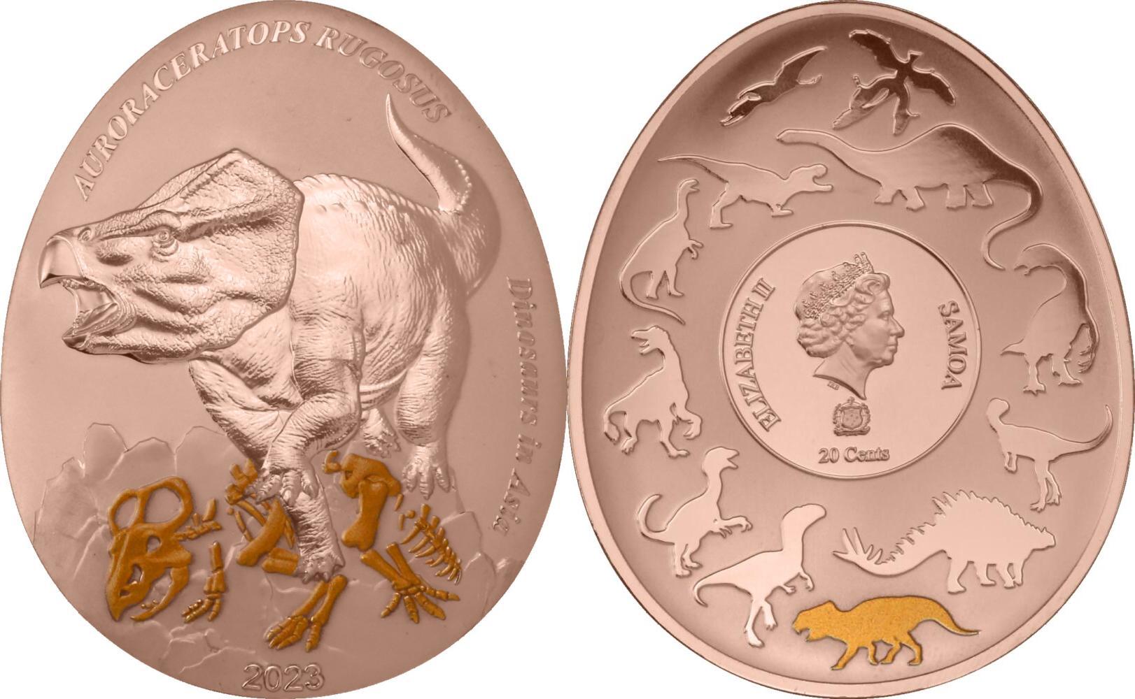Canadian Dinosaur Quarter