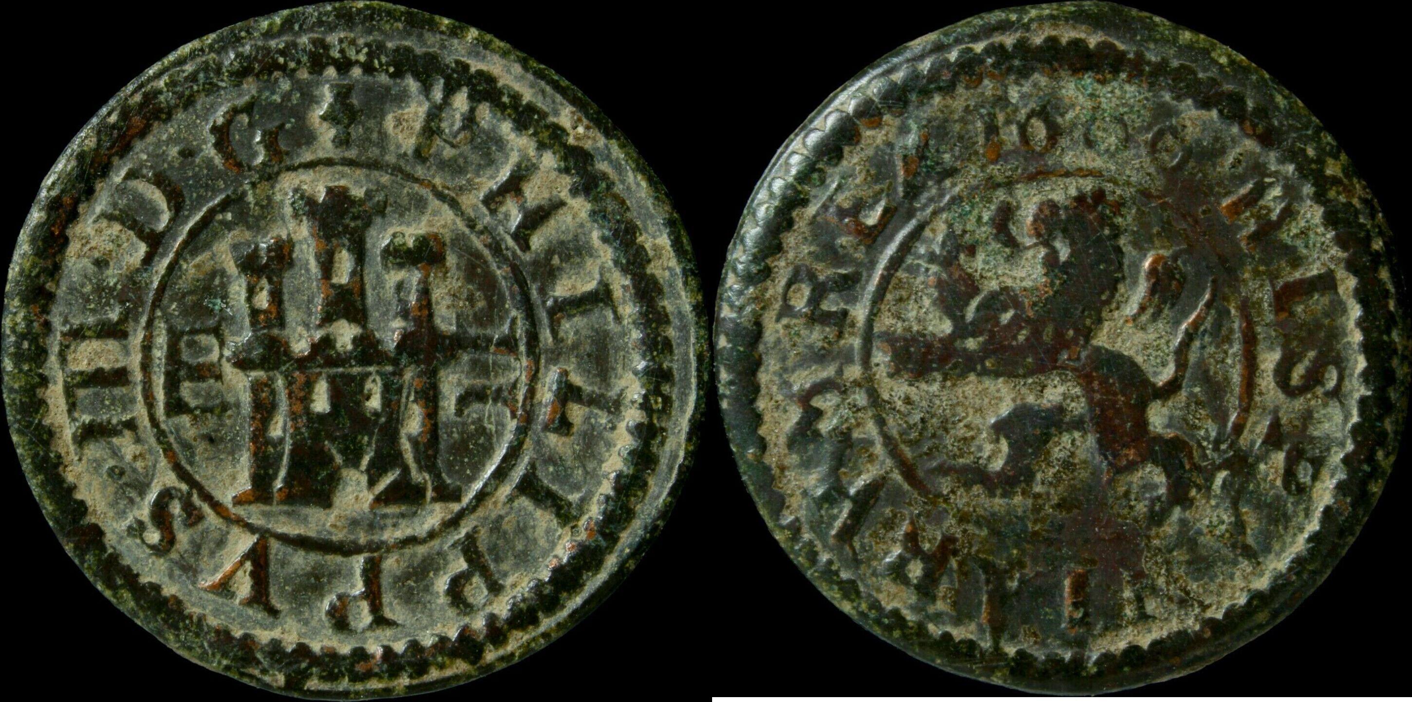 SPANISH MONARCHY 1606, 2 Maravedis Philip III, Segovia Mint. VF | MA-Shops