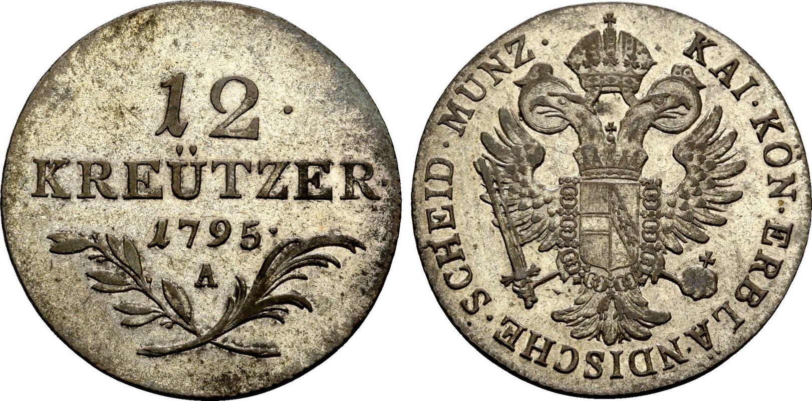 Habsburg: 12 Kreuzer Wien 1795 A Franz II, 1792-1835: EF | MA-Shops