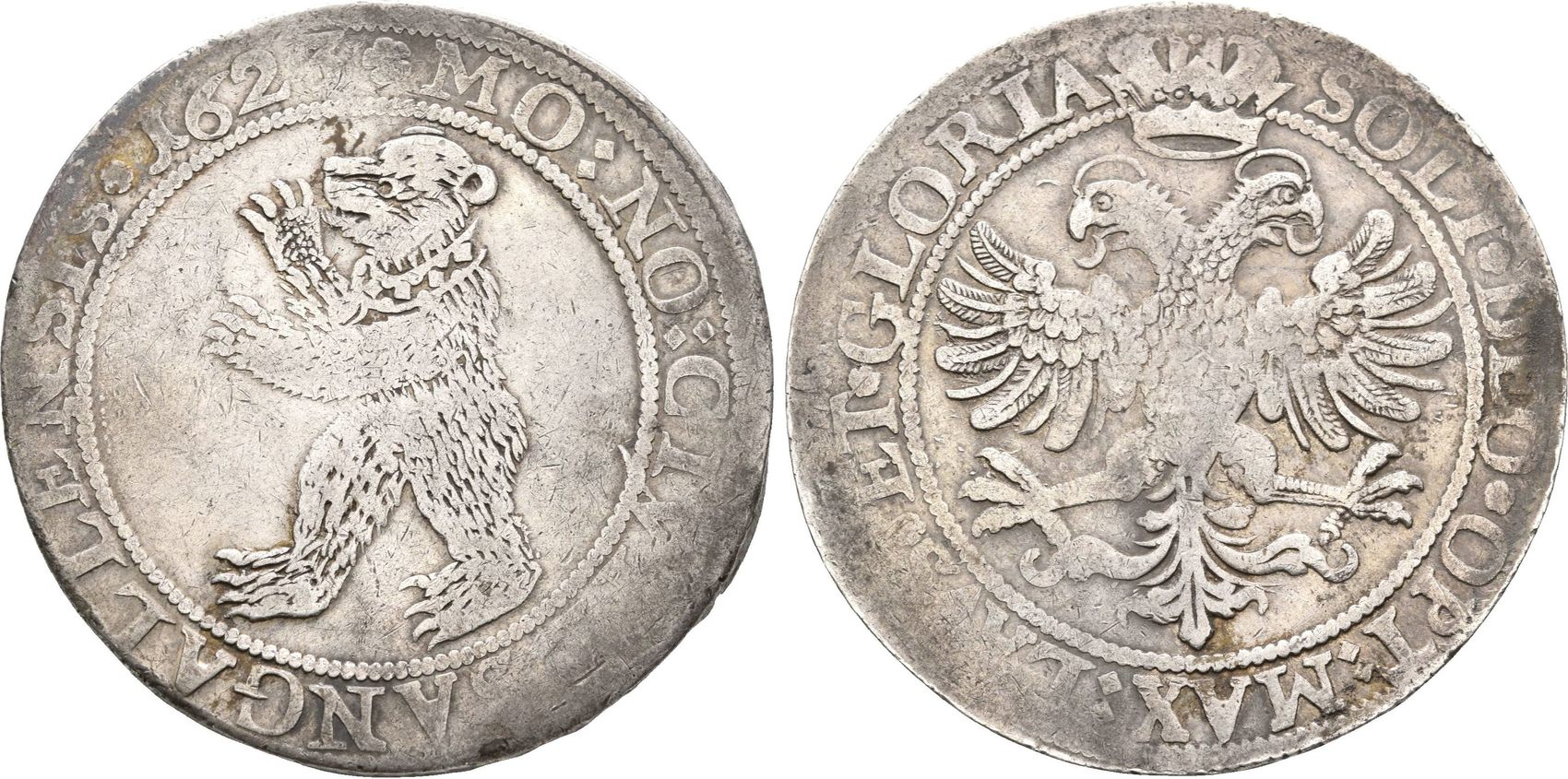Schweiz St. Gallen Stadt: Taler 1623 VF | MA-Shops