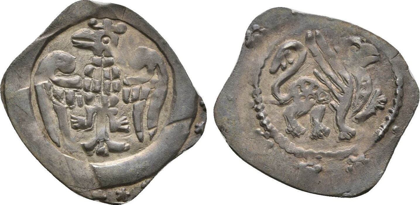 Regensburg Herzogliche Münzstätte: Pfennig 1230/1240 Otto II. der ...
