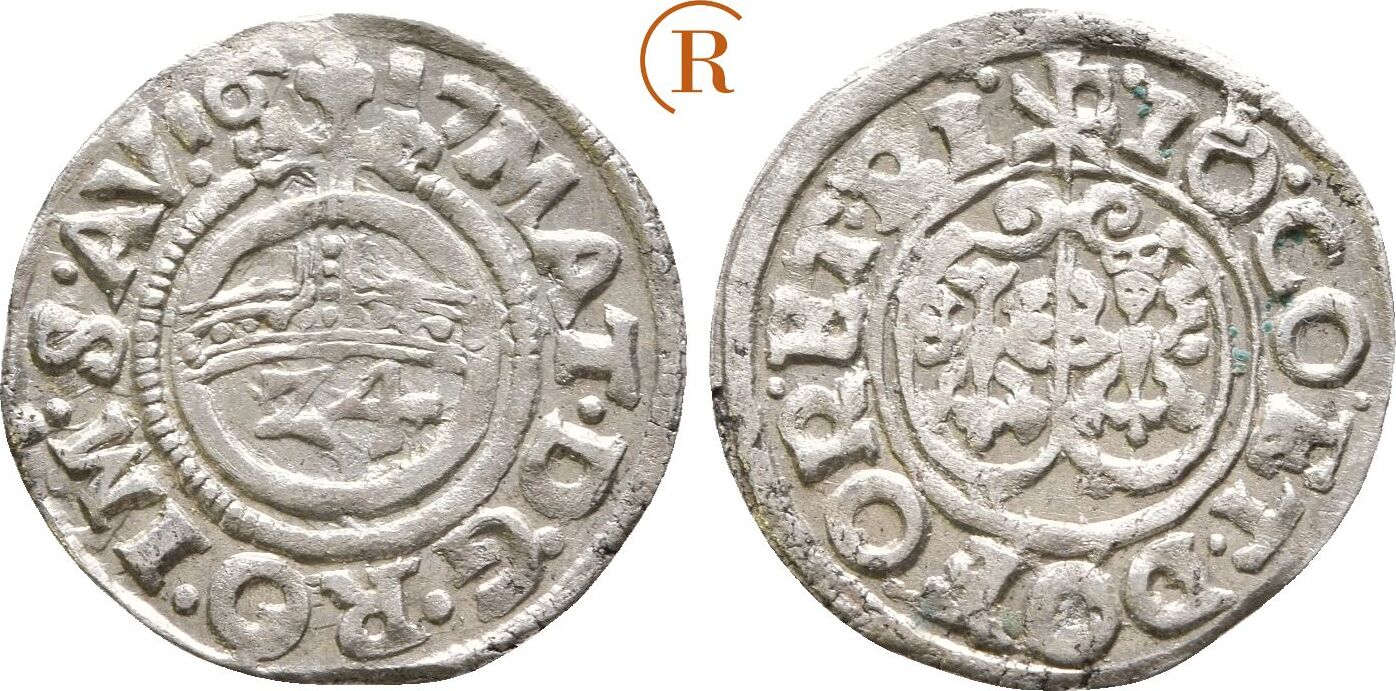 Rietberg Grafschaft: Groschen mit Titel Matthias 1617 Johann III. von ...