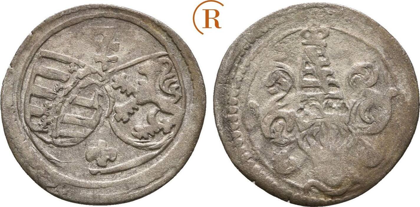 Sachsen: Dreier Annaberg o.J. Georg der Bärtige, 1500-1539: VF | MA-Shops