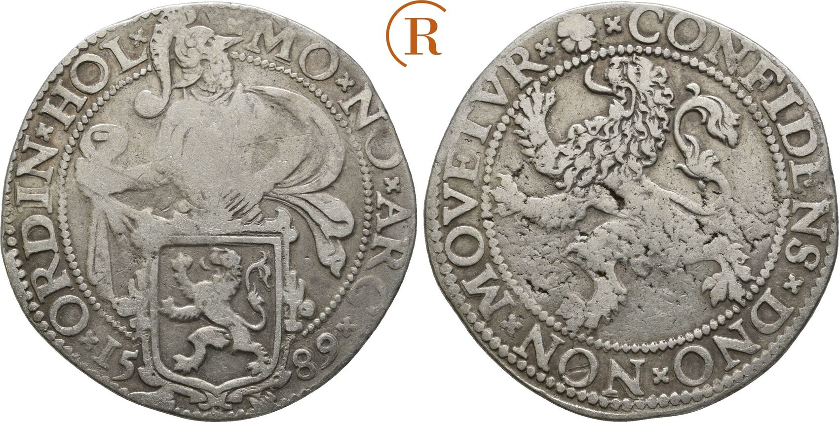 Niederlande: Holland Provinz: Löwentaler 1589 VF | MA-Shops