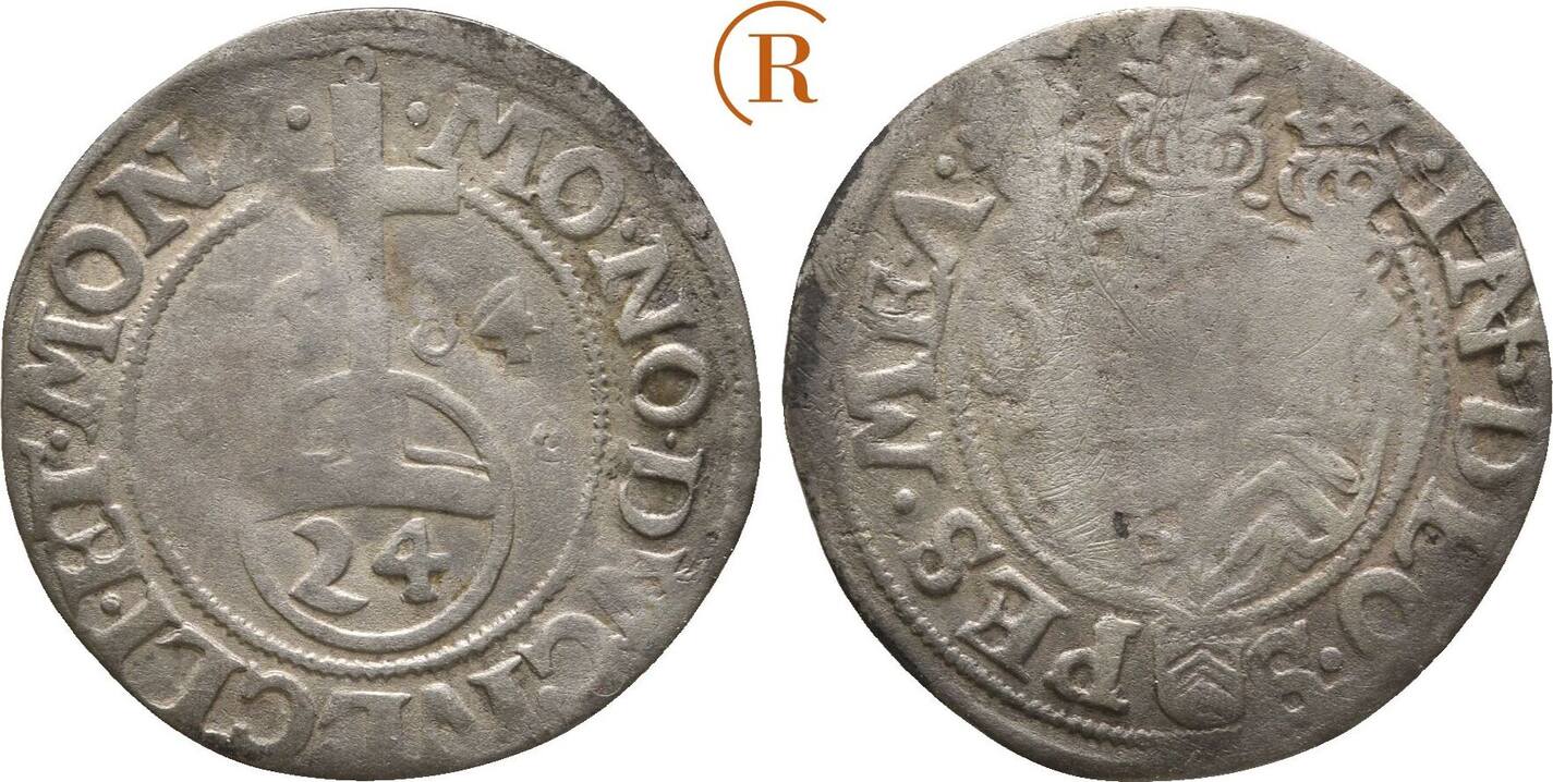 Ravensberg Grafschaft: Groschen 1584 Wilhelm V. von Jülich Kleve Berg ...