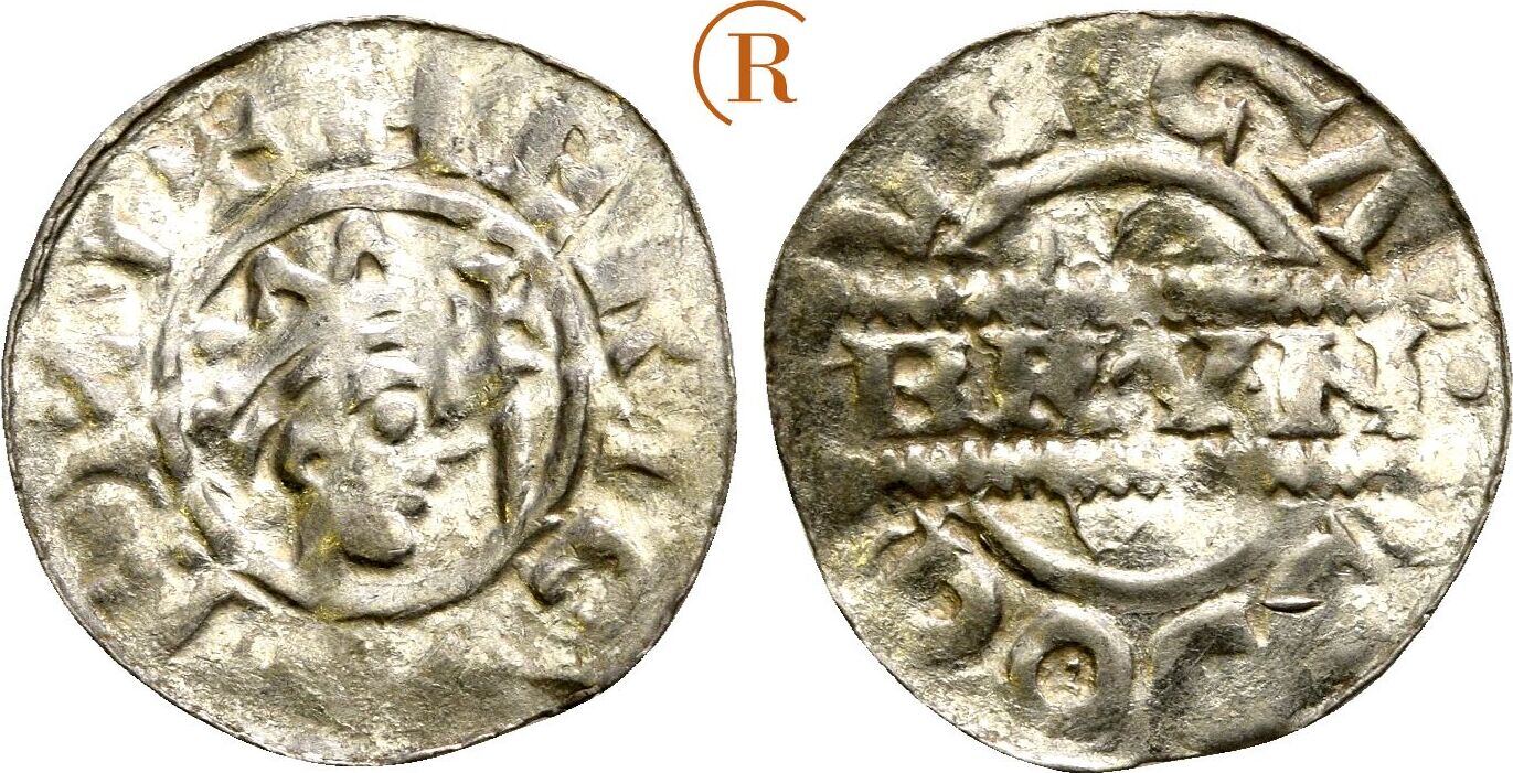 Niederlande Friesland Grafschaft: Denar Bruno III, 1038-1057: VF-EF ...