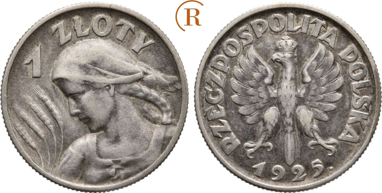Polen: 1 Zloty 1925 VF | MA-Shops