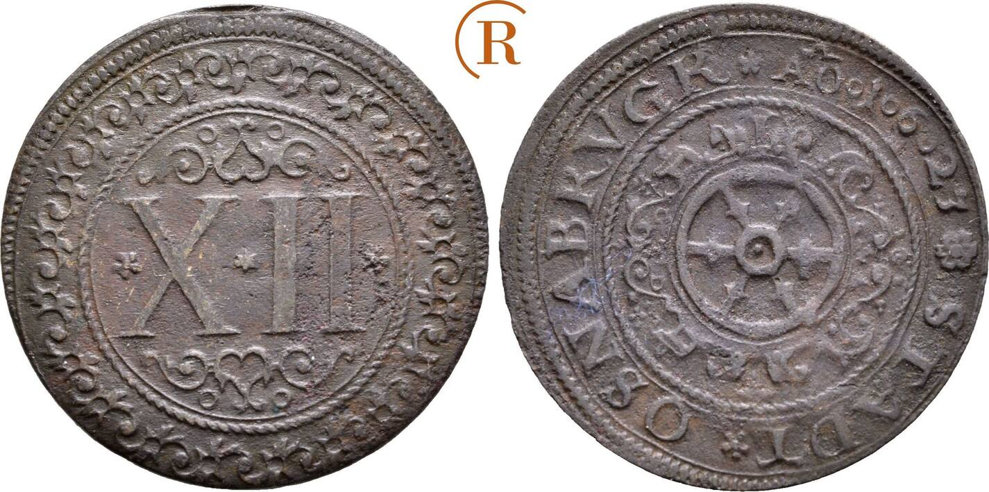 Osnabrück Stadt: 12 Pfennig 1623 VF | MA-Shops