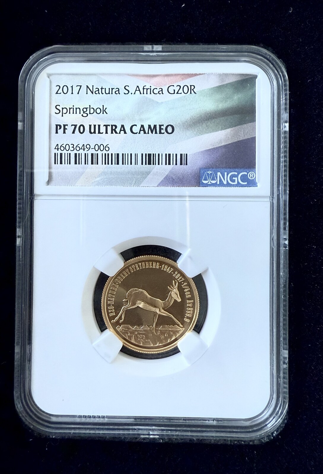 Südafrika Rand South Africa – Natura – 2017 – Springbok – Fractional ...