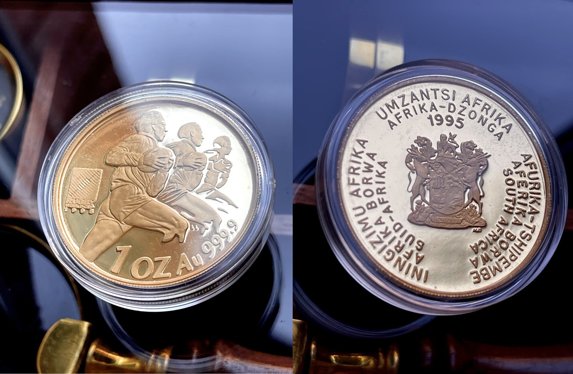 Südafrika Rand Rugby – 1995 – Commemorative Series – South Africa Proof | MA-Shops