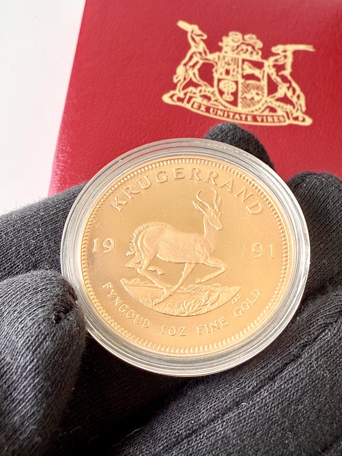 Südafrika Krügerrand Krugerrand 1991 1oz Proof Gold Coin | MA-Shops