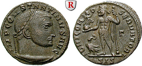 Follis 313 Constantine I, 307-337 extremely fine | MA-Shops