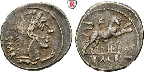 Denarius 105 v.Chr. L. Thorius Balbus, 105 BC nearly very fine | MA-Shops