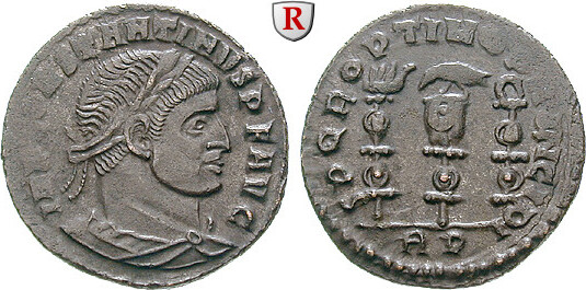 Follis 312-313 Constantine I, 307-337 very fine to extremely fine | MA ...
