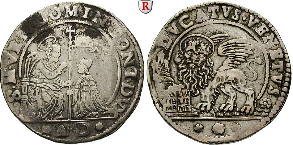 Italy Ducato nuovo o.J. (1666-1667) Venice, Domenico Contarini, 1659 ...