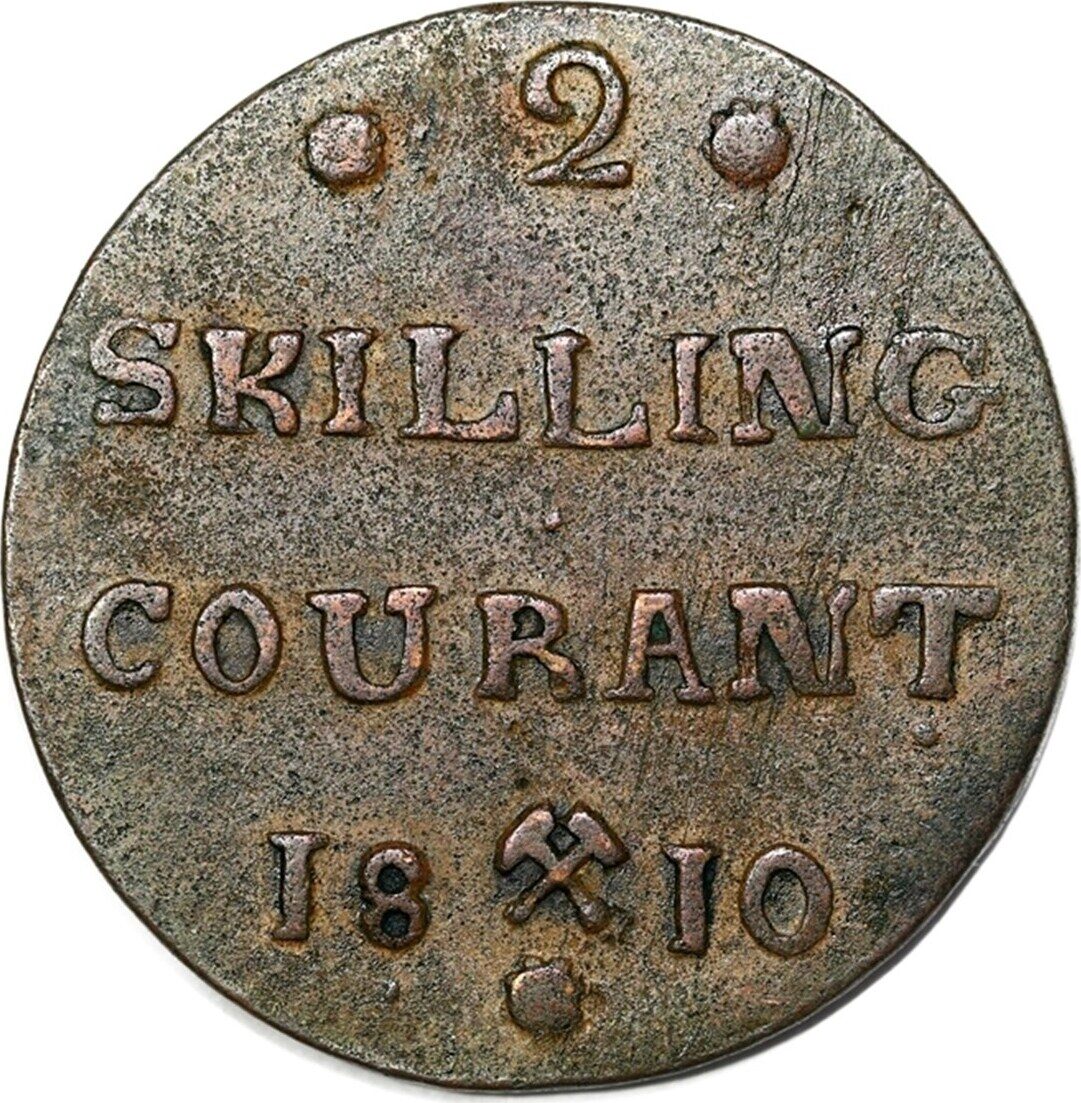 Mynter 2 Skilling 1810 Kv 1 | MA-Shops