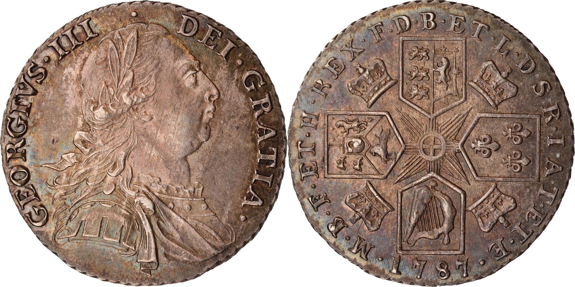 Mynter Shilling Great Britain 1787 AU/UNC | MA-Shops