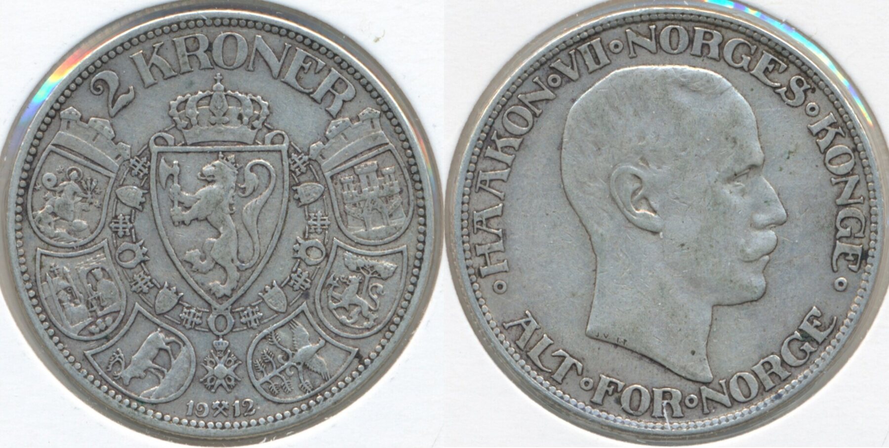 Mynter 2 Kroner 1912 Kv 1 (1) | MA-Shops