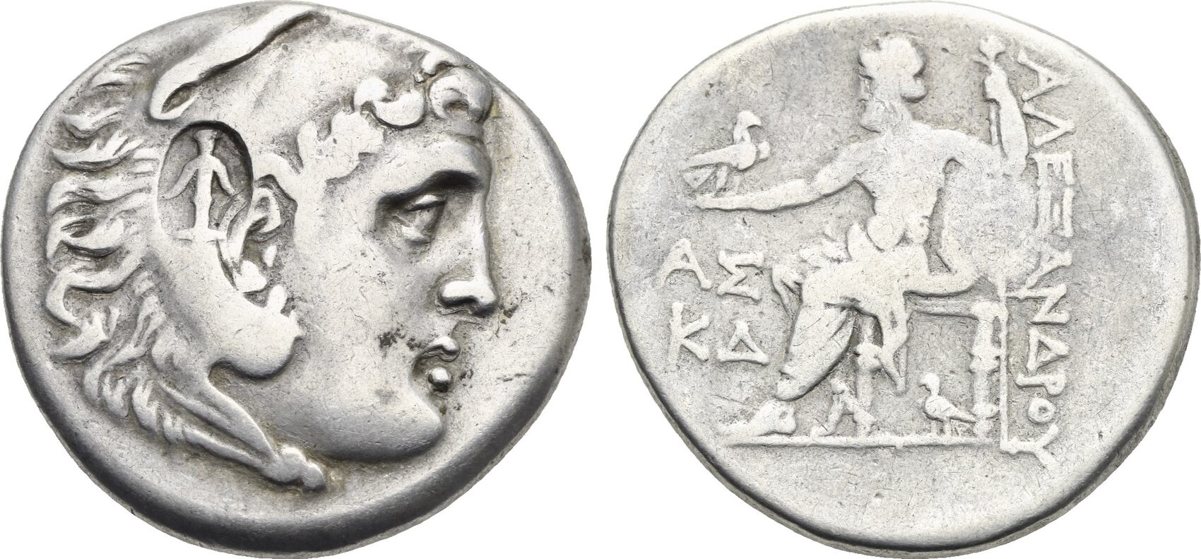 Alexander III, Tetradrachm (in the name of), Aspendos, c. 198-189 BC ...