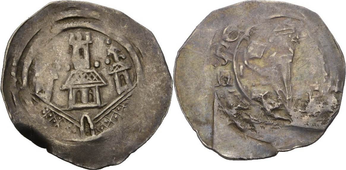 Austria Salzburg Kärnten Friesach Pfennig Eberhard II., 1200-1246 VF ...