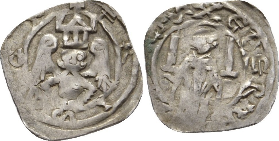 Kärnten Friesach Pfennig 1200-1246 Eberhard II. von Regensberg, 1200 ...