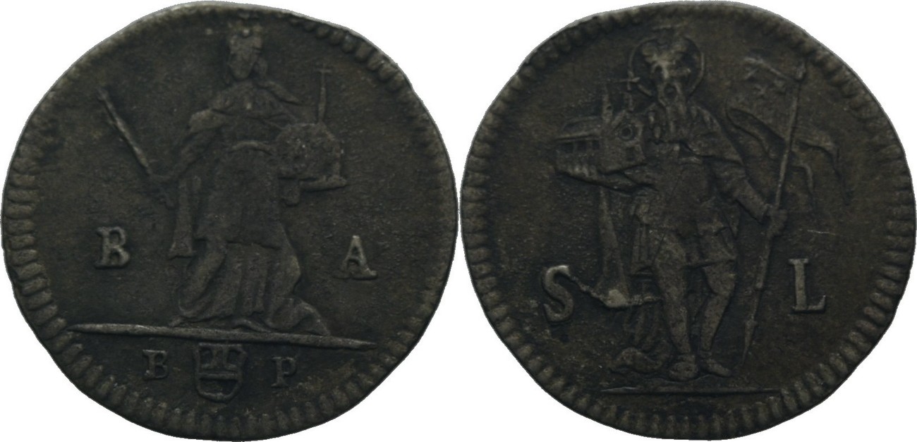 Klosterneuburg Leopoldspfennig 1749-1766 Berthold II. Staudinger, 1749 ...