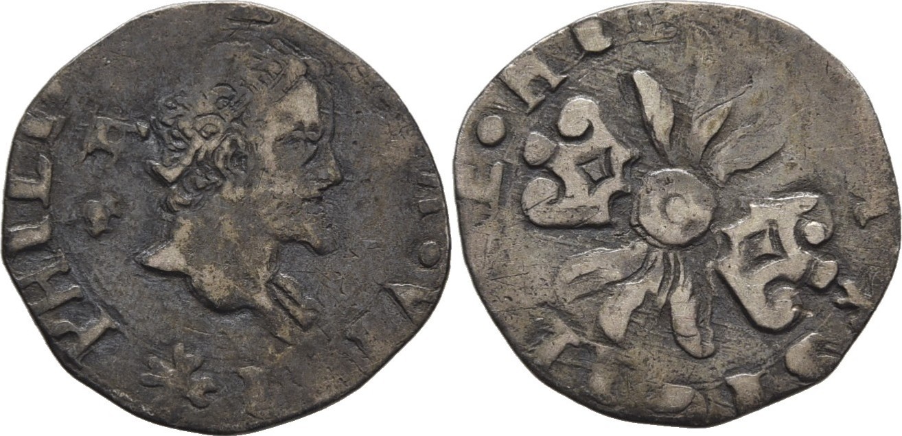 Italien Neapel Napoli 1/2 Carlino Philipp II. von Spanien, 1556-1598 ...