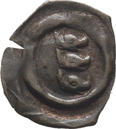 Sayn Wittgenstein Berleburg Einseitiger Hohlpfennig 1620 rum Georg V ...