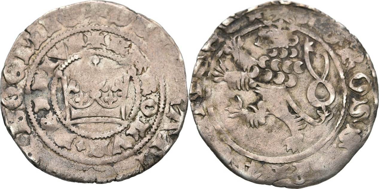Böhmen Kuttenberg Prager Groschen Karl IV., 1346-1378 VF | MA-Shops