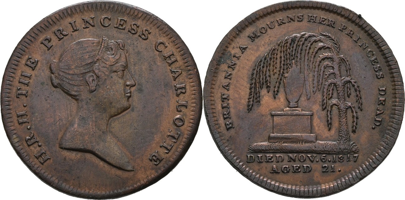 Großbritannien Jeton Token 1817 George III.,1760-1820 EF | MA-Shops