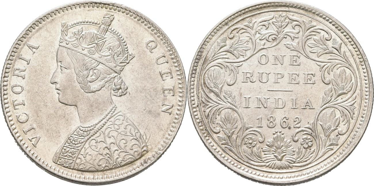 British India Bombay Rupie Rupee 1892 Victoria, 1837-1901 AU | MA-Shops